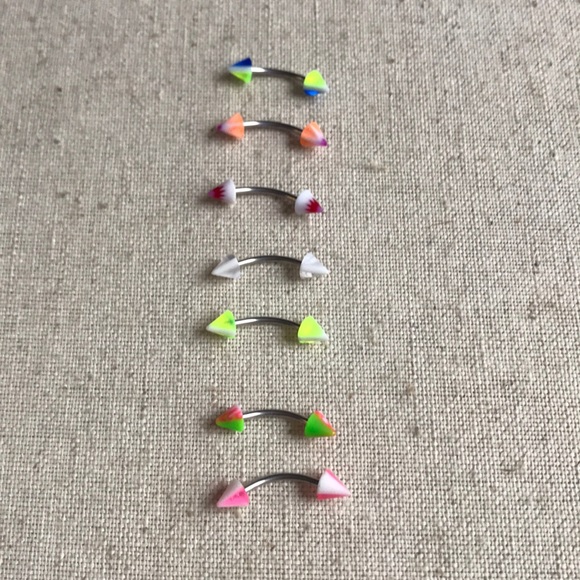 Jewelry | 16g Curved Barbell Spike | Poshmark